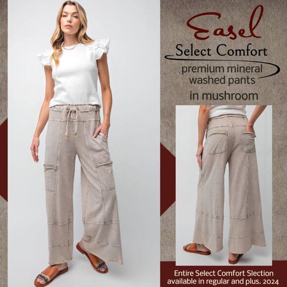 easel | Pants & Jumpsuits | Easel Select Comfort Premium Mineral Washed ...